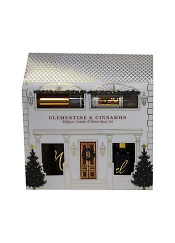 Christmas Home Candle, Diffuser & Room Spray Gift Set | Freemans