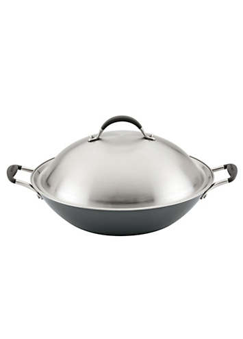 Circulon Scratchdefense Extreme Non-Stick Series Wok, 36cm | Freemans