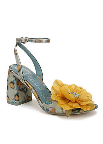 Circus NY Aria Flower Regular Fit Ankle Strap Sandals | Freemans