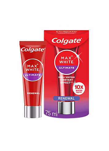 Colgate Max White Ultimate Renewal Toothpaste 75ml | Freemans