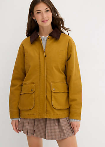 Cord Collar Jacket by bonprix | Freemans