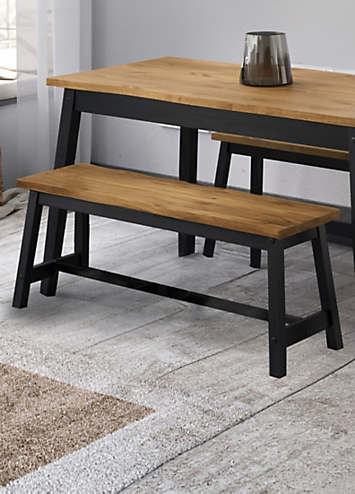 Corona Live Edge Large Dining Bench | Freemans