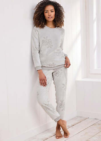 Cotton Traders Textured Pyjama Set | Freemans