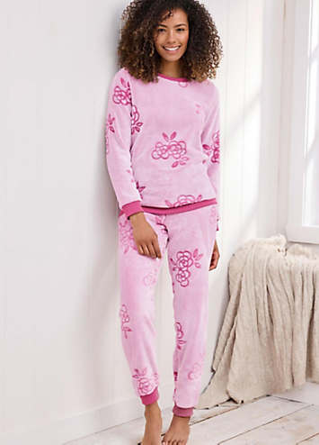 Cotton Traders Textured Pyjama Set | Freemans