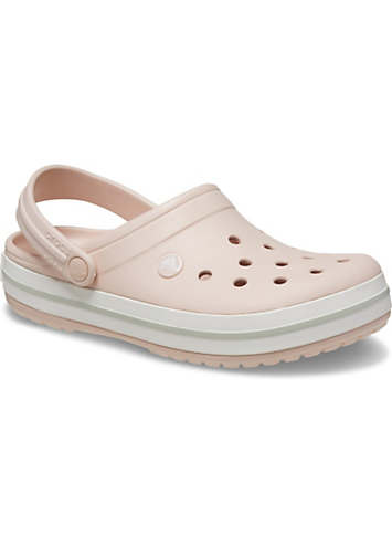 Crocs Cream Crocband Clogs | Freemans
