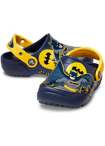 Crocs Fun Lab Kids Batman Clogs | Freemans