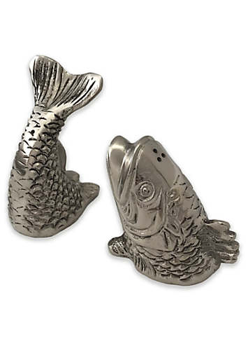 Culinary Concepts Fish Salt & Pepper Cruet Set | Freemans