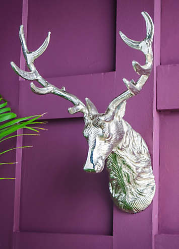 Culinary Concepts Wall Mounted Stag Head With Antlers | Freemans