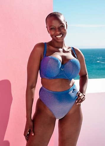 Schne Bikini High Waist Curvy Bild