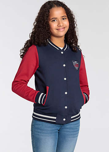 DELMAO Kids College Style Sweat Jacket | Freemans