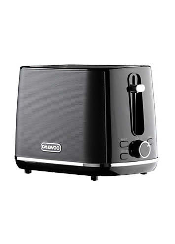 Daewoo Stirling 2 Slice Toaster - Black | Freemans