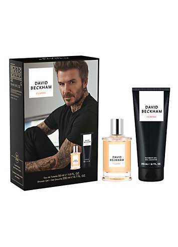 David Beckham Classic Eau De Toilette 50ml 2 Piece Gift Set | Freemans