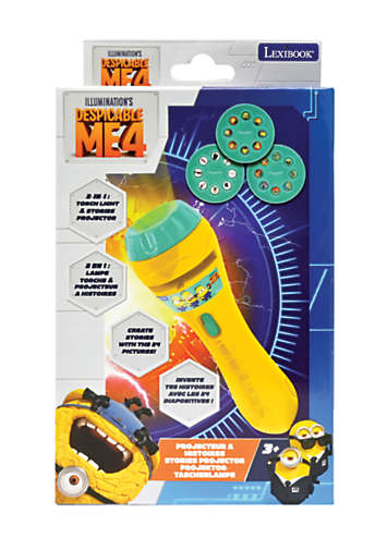 Despicable Me Minions Stories Projector & Torch Light | Freemans
