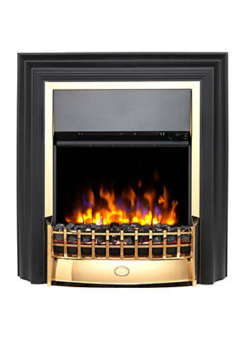Dimplex Cheriton Deluxe Freestanding Fire Brass | Freemans