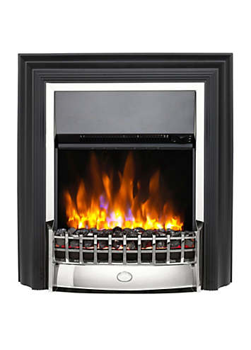 Dimplex Cheriton Deluxe Freestanding Fire Chrome | Freemans