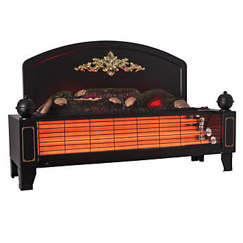 Dimplex Yeominster Freestanding Black Quartz Radiant Fire | Freemans