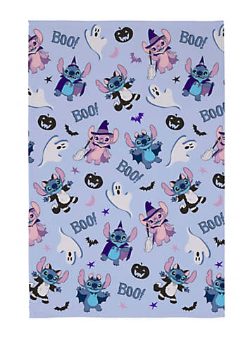 Disney Lilo & Stitch Boo Halloween Fleece Blanket | Freemans