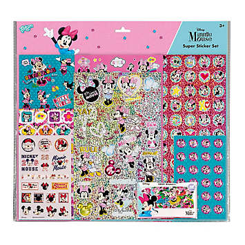 Disney Minnie Mouse Super Sticker Set | Freemans