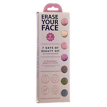Erase your Face- Make Up Removing Cloths - Pastels - 7 pack | Freemans