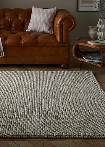Esselle Home Delilah Wool Pebble Mottled Rug | Freemans