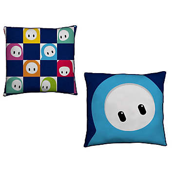 Fall Guys: Ultimate Knockout Grid Cushion | Freemans