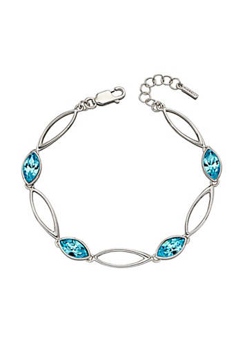 Fiorelli Aqua Navette Twist Bracelet | Freemans