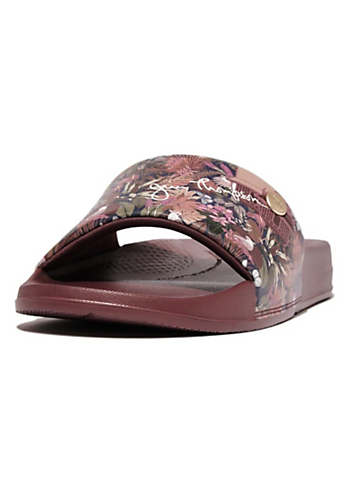 FitFlop iQushion X Jim Thompson Floral Print Sliders | Freemans