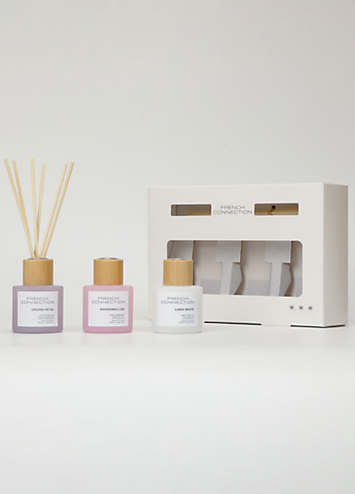 French Connection Pastel Collection 3 Piece Gift Set: Diffuser 3 x 50ml ...