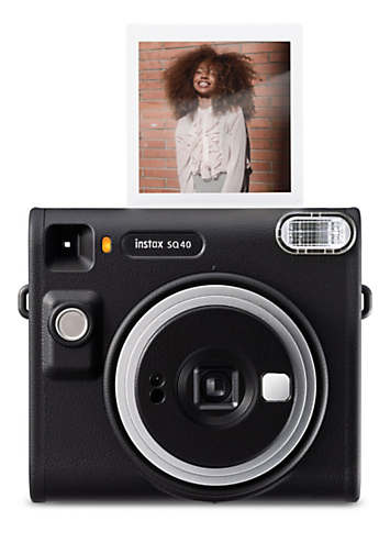 Fujifilm Instax Square SQ40 Instant Camera Black Freemans