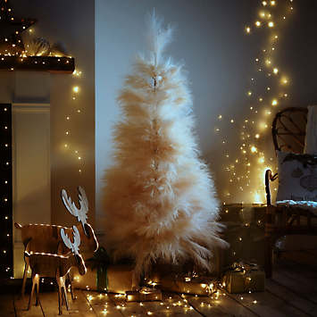 Gallery 150cm LED Pampas Grass Christmas Tree | Freemans