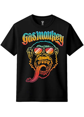 Gas Monkey Garage Monkey Holiday T-Shirt | Freemans