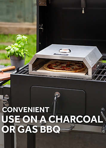 George Foreman BBQ Pizza Oven with Paddle & Carry Bag | Freemans