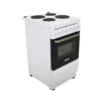 Haden HES050W 50cm Single Cavity Freestanding Cooker with Solid Plate ...