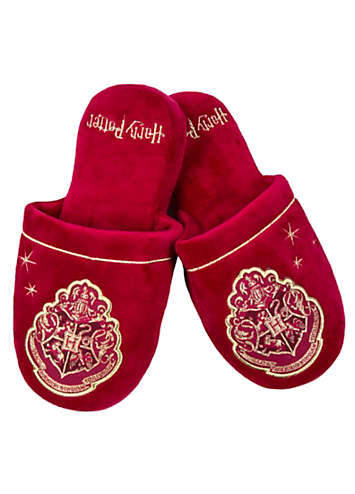 Harry Potter Gold Hogwarts Kids Slippers | Freemans