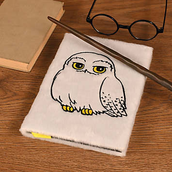Harry Potter Hedwig Fluffy A5 Premium Notebook | Freemans