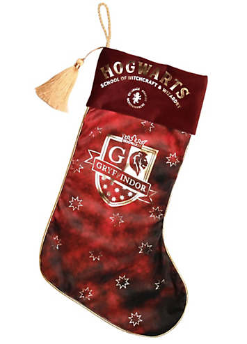 Harry Potter Warner Bros Alumni Christmas Stocking - Gryffindor | Freemans