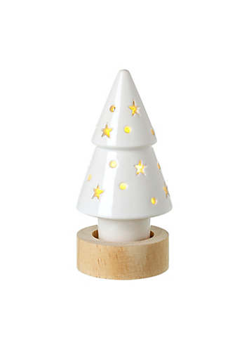 Heaven Sends Porcelain White Tree with Stars - Small | Freemans