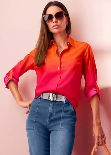 Heine Colour Gradient Blouse | Freemans