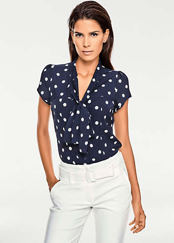 Heine Polka-Dot Blouse | Freemans