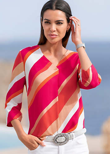 Heine Print Blouse | Freemans