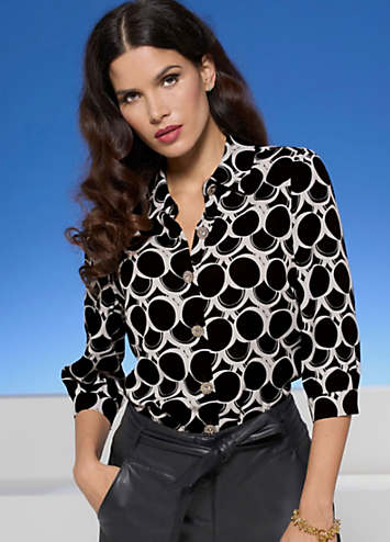 Heine Print Blouse | Freemans