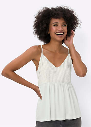 Heine Sleeveless A-Line Cami Top | Freemans