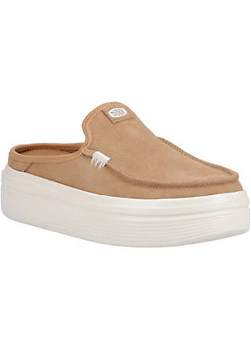 Hey Dude Tan Austin Lift Classic Mules | Freemans