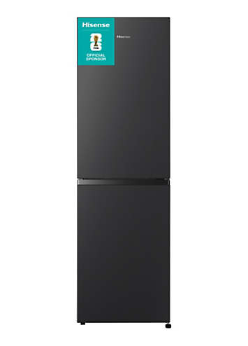 Hisense RB327N4BBE 182cm High 50/50 Frost Free Fridge Freezer - Black ...
