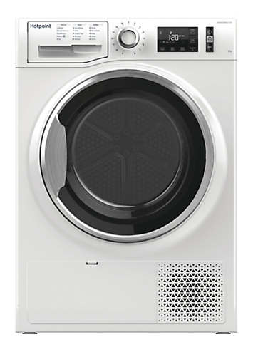 Hotpoint 9KG Heat Pump Tumble Dryer NTM1192SK - White | Freemans