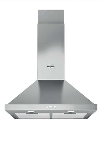 Hotpoint PHPN6.5 FLMX/1 Cooker Hood - Stainless Steel | Freemans
