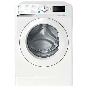 Indesit 10KG 1400 Spin Washing Machine BWE101486XWUKN - White | Freemans