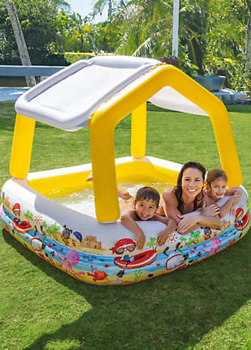 Intex Sun Shade Paddling Swimming Pool | Freemans