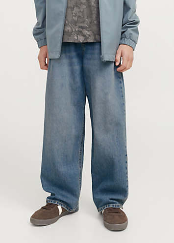 Jack & Jones Junior Relaxed Fit High Waist Jeans | Freemans