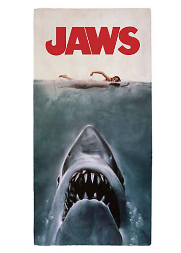 Jaws Iconic Movie Poster 100% Cotton Beach Towel | Freemans